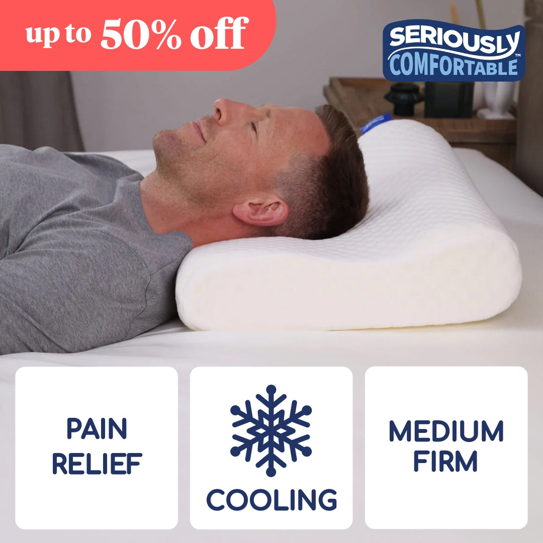 Seriously Comfortable Cool Anatomic Comfort Pillow